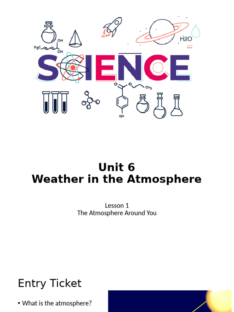 6.1 the Atmosphere Around You | PDF | Atmosphere Of Earth | Atmosphere