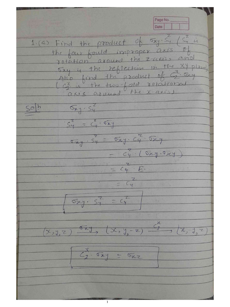 1st Sessional GT (2024) Pyq Answers | PDF