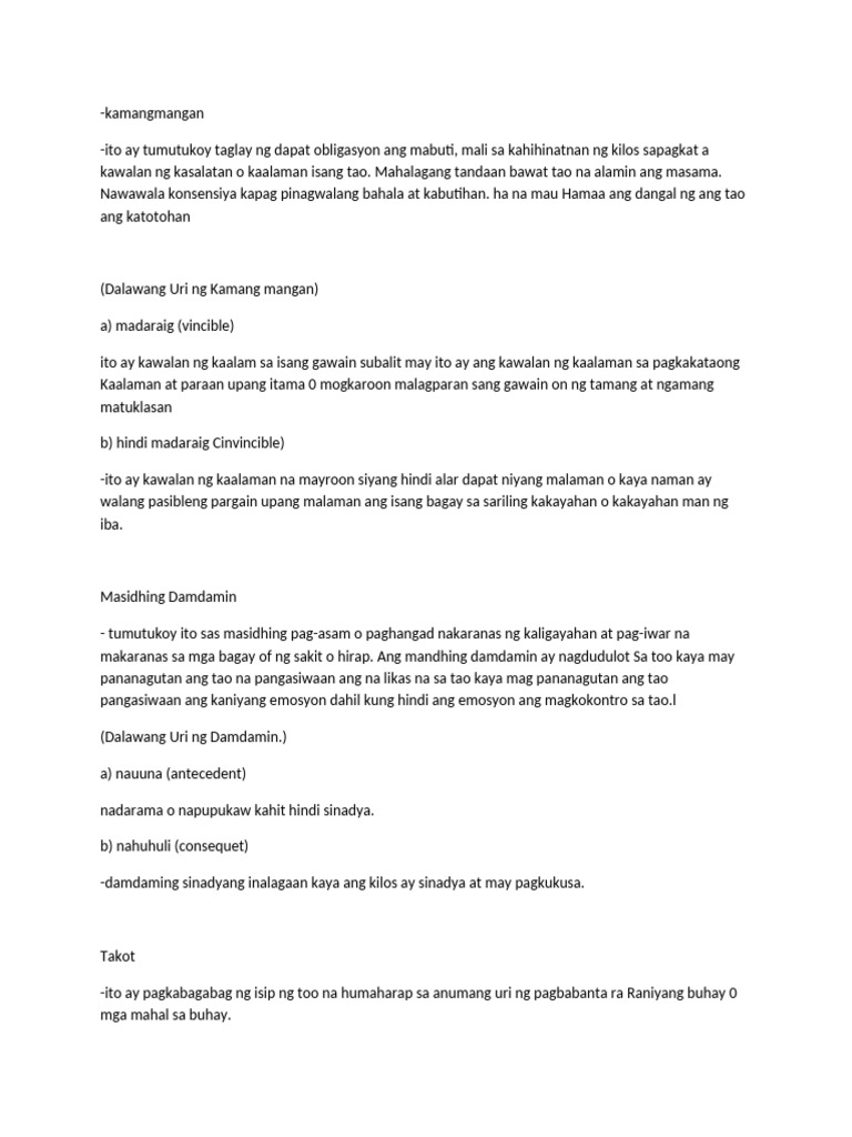 Kamangmangan WPS Office | PDF