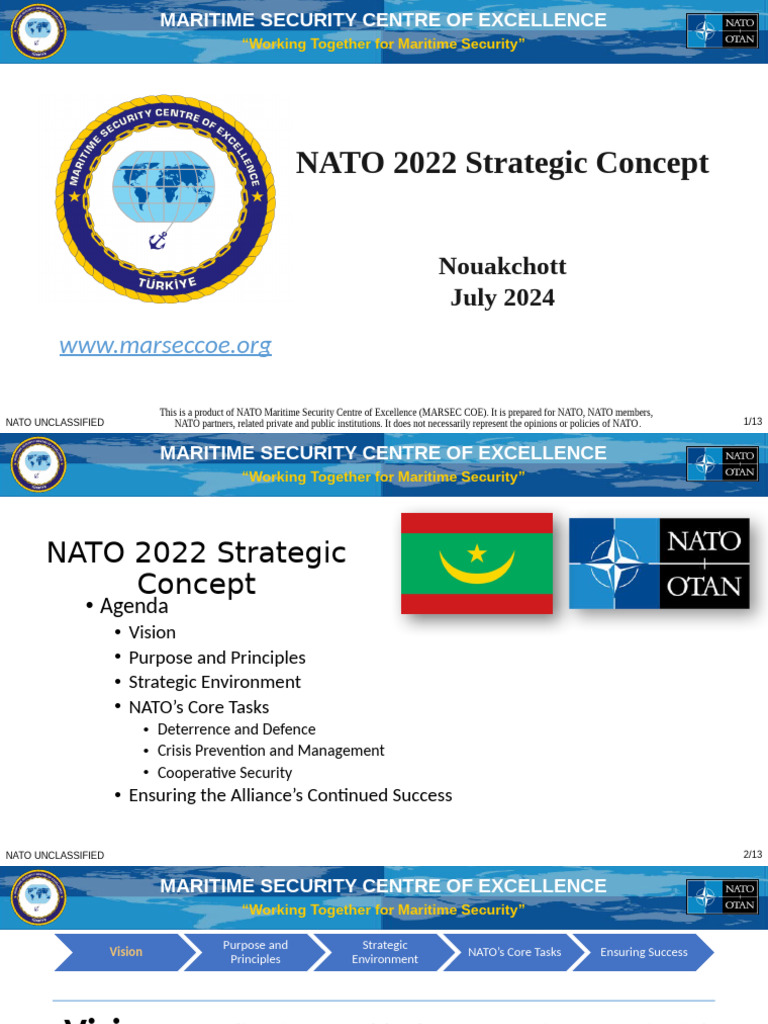 NATO Maritime Security Strategy 2022 | PDF | Nato | European Union