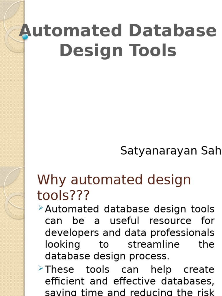Automated Design Tools | PDF | Databases | Information Retrieval