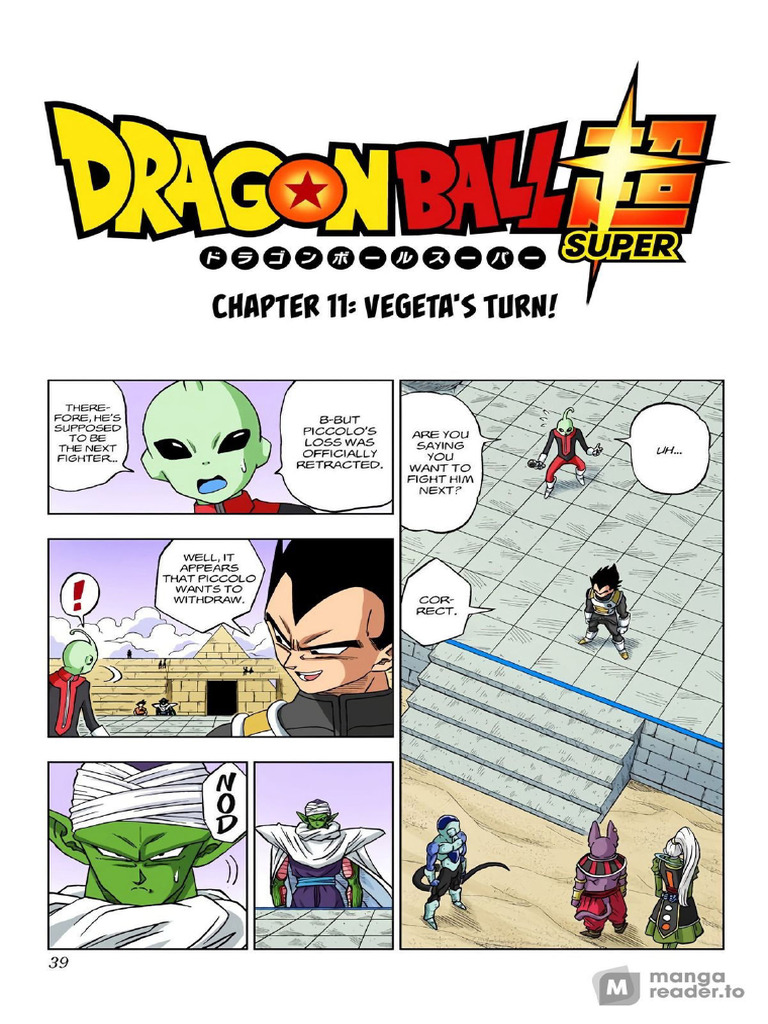 Chapter 11 Vegeta's Turn!! (En) | PDF