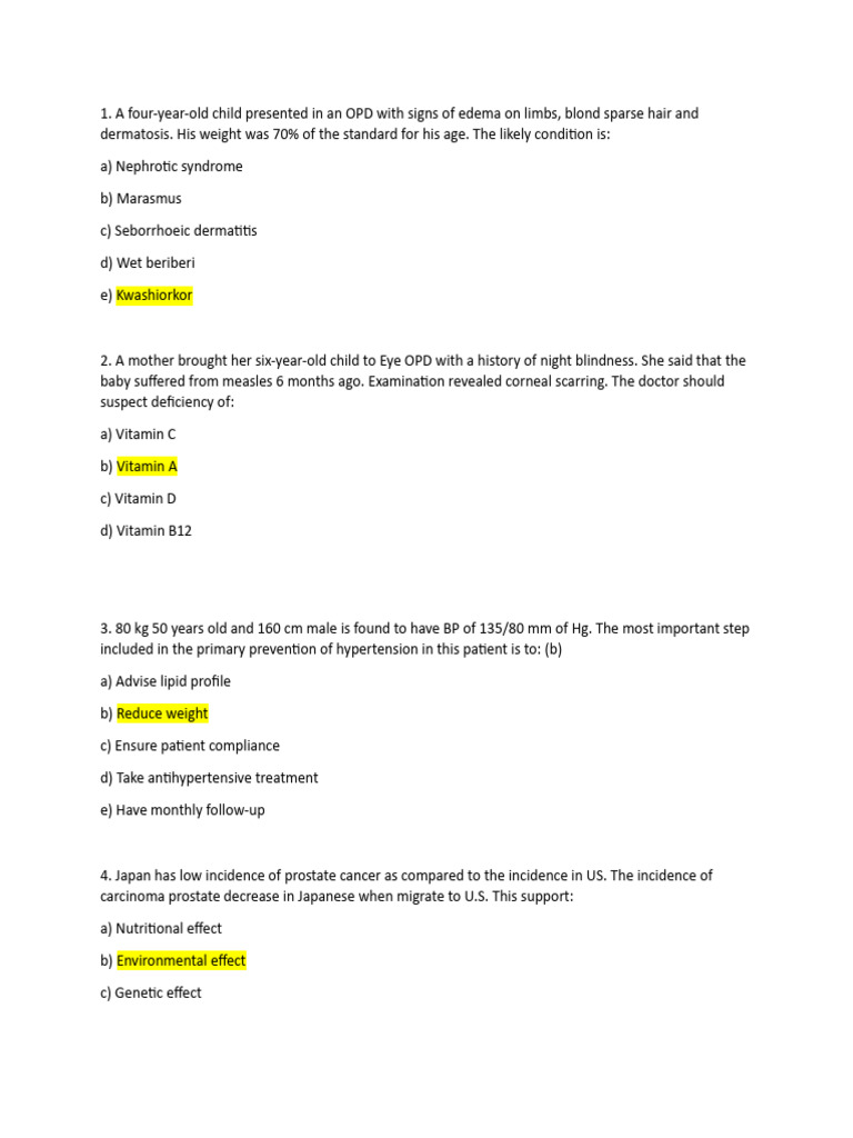 Mcq Assessment | PDF | Infection | Medicine