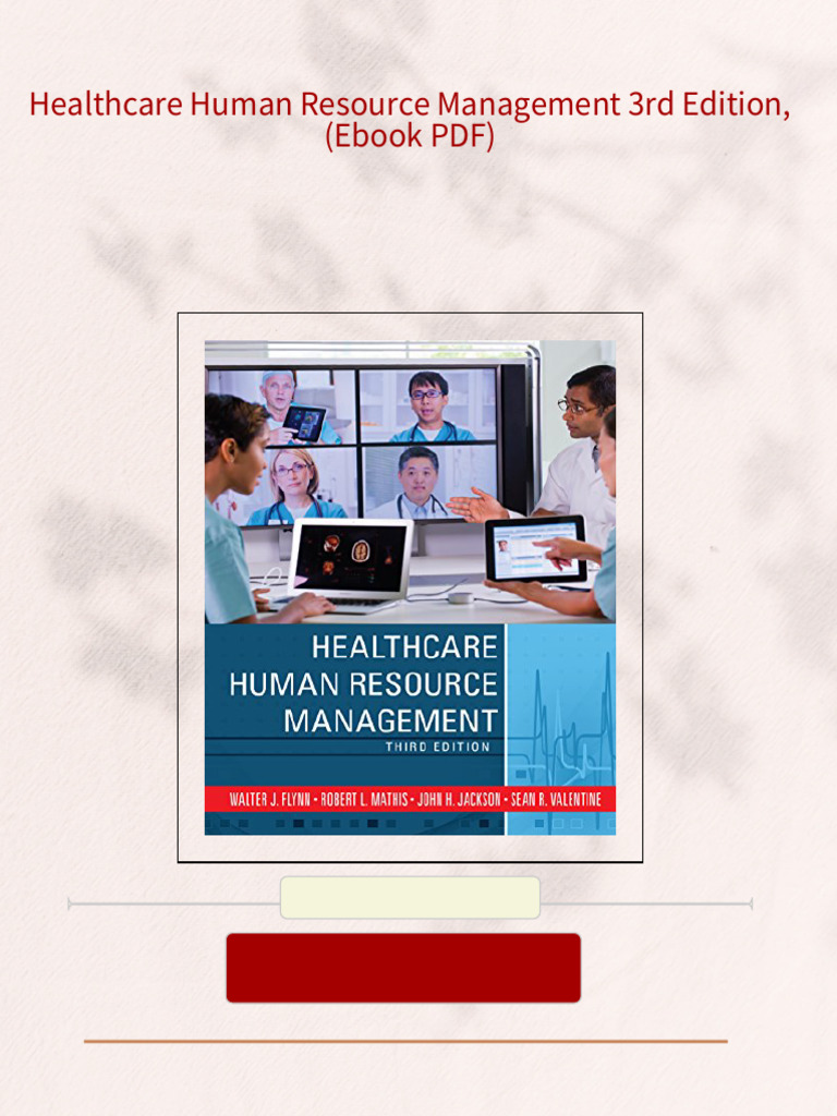 Instant Access to Healthcare Human Resource Management 3rd Edition ...