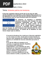 Simbolos Mayores y Menores | PDF | Honduras