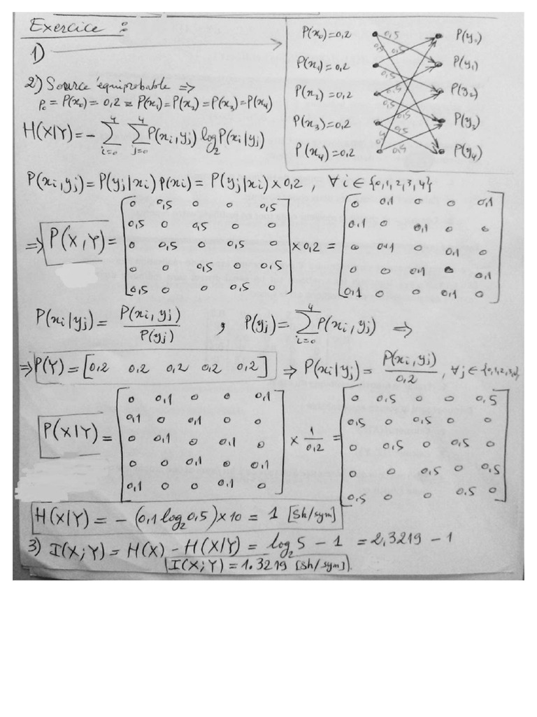 Solution Exercice 5 TD1 | PDF