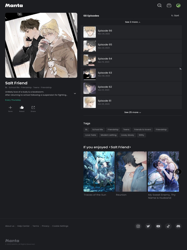 Salt Friend - Official Comics Manta | PDF