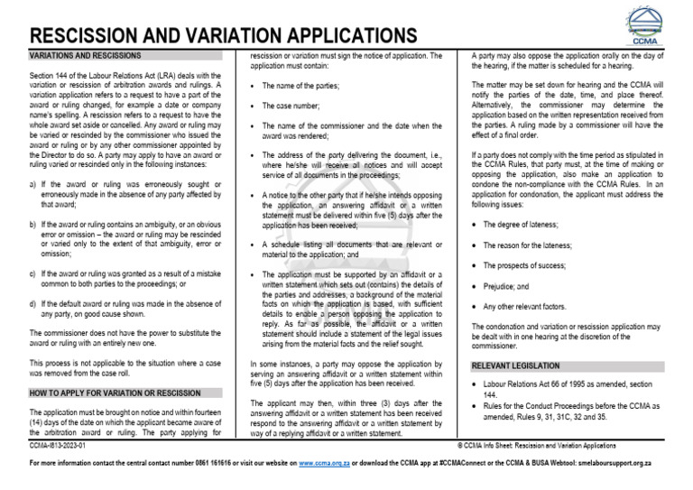 Rescission-and-Variation-Applications-Info-Sheet-2023-01 | PDF ...