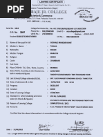 Study Certificate Format | PDF