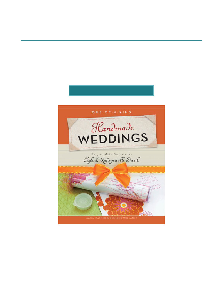 Handmade Wedding Projects Guide | PDF