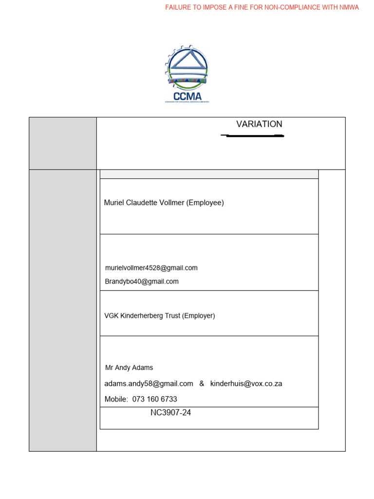 Rescission Application Form | PDF | Private Law | Justice