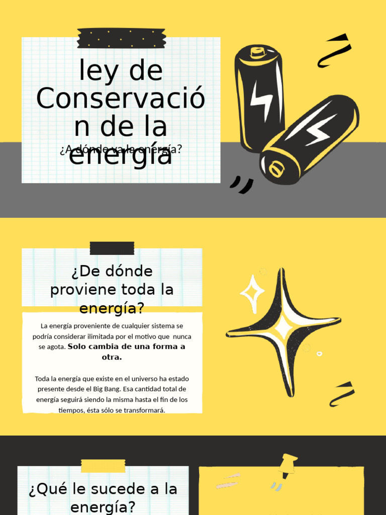 Conservación y Transferencia de Energía | PDF | Importar | Cantidades ...