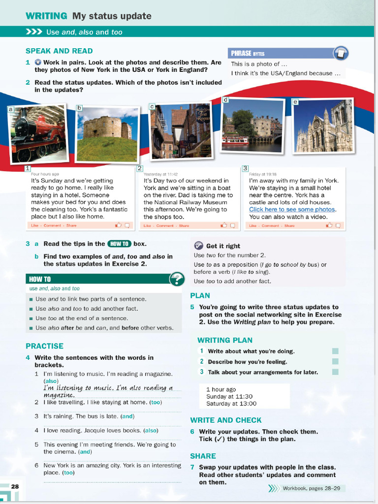 Unit 2 Writing | PDF