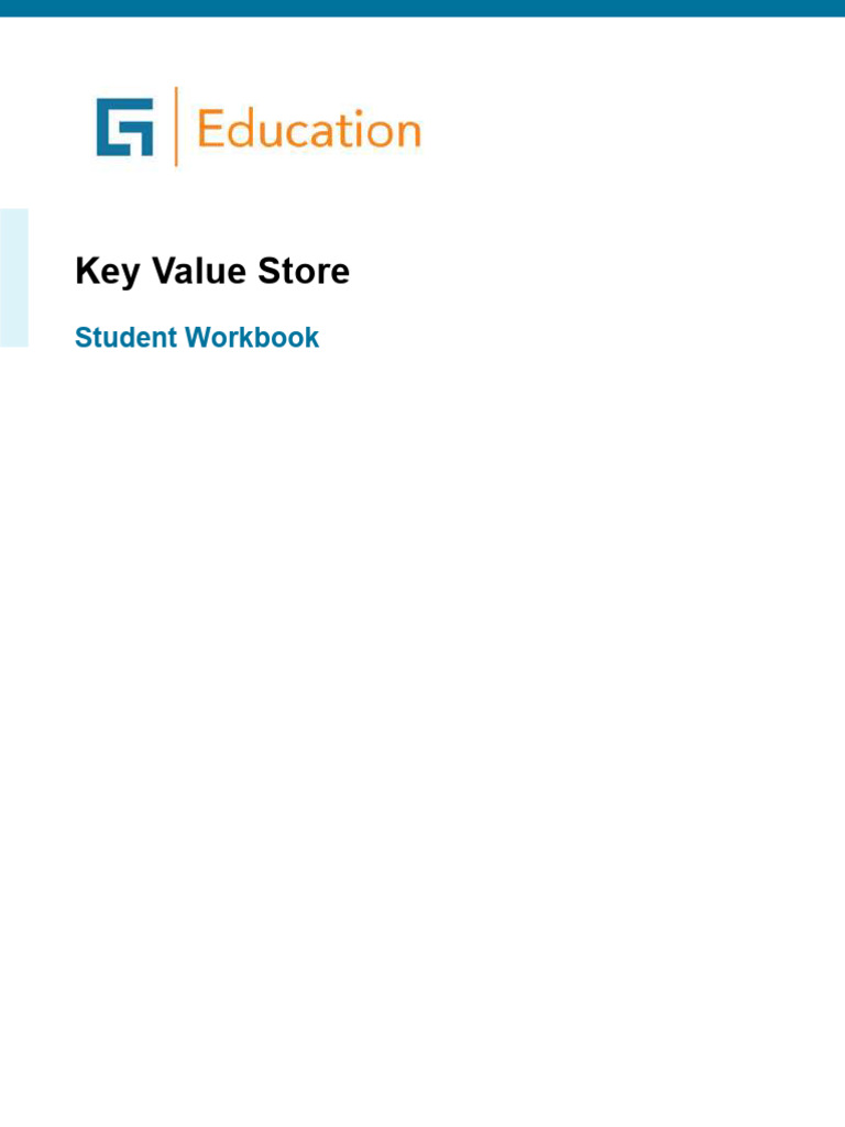 IGW 120 Key Value Store | PDF | Json | Software Development
