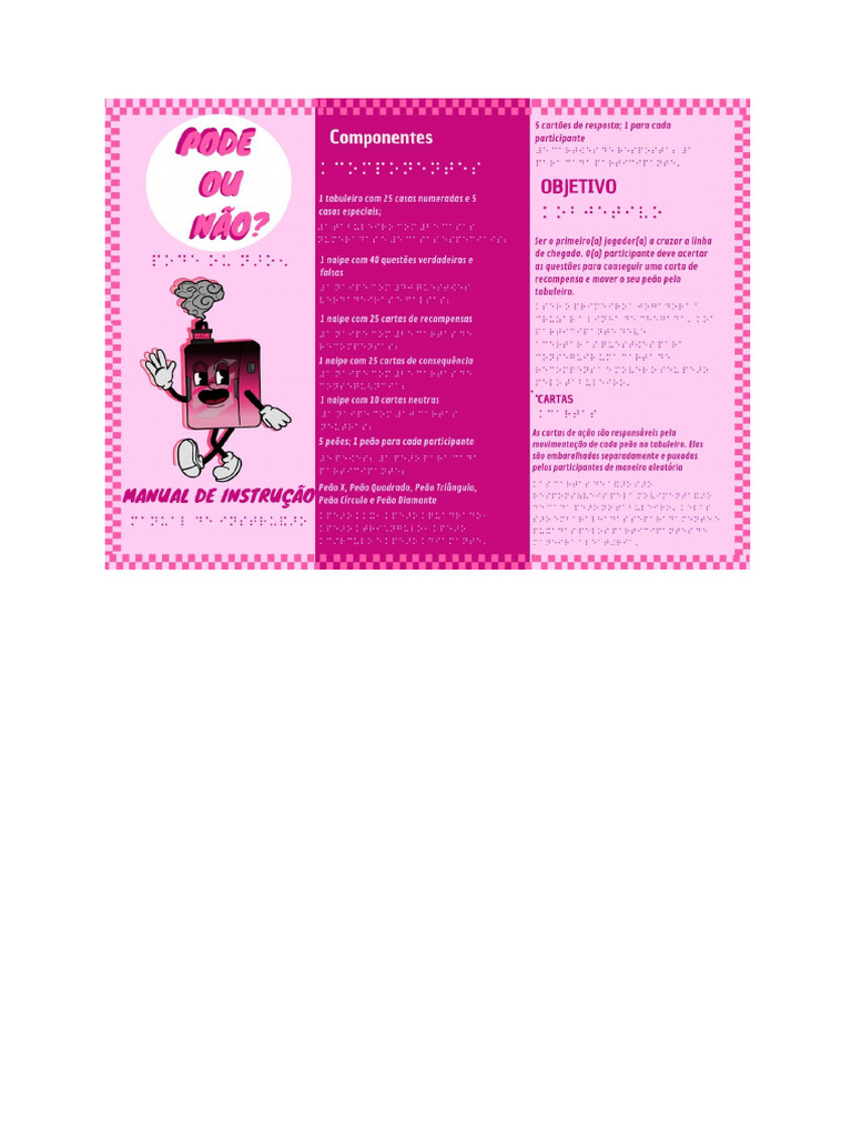 Folder Pod Ou Não Pode | PDF