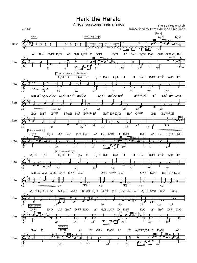 Hark The Herald - Base | PDF