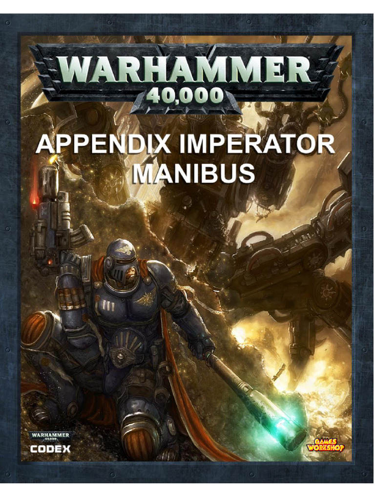 Appendix Imperator Manibus | PDF | Armas de fuego | Infantería