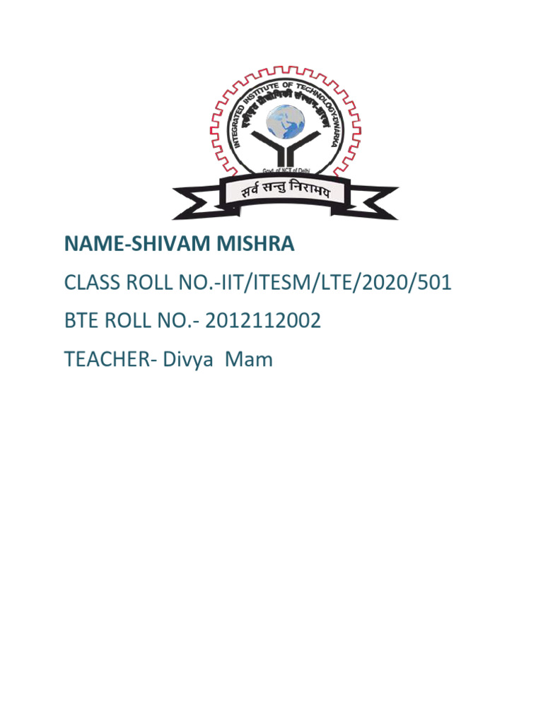 SHIVAM MISHRA CG FILE-convertedsd | PDF | Computer Graphics | 2 D ...