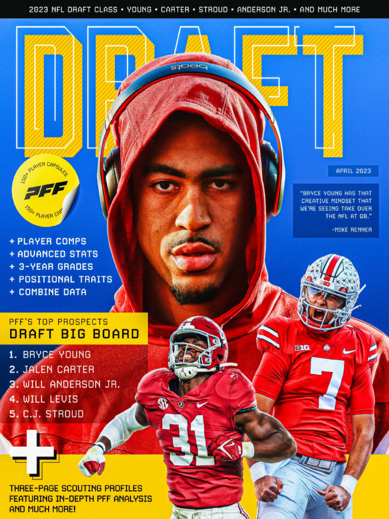 2023 Nfl Draft Guide 4 10 Pdf Ncaa Division I Fbs Football Teams