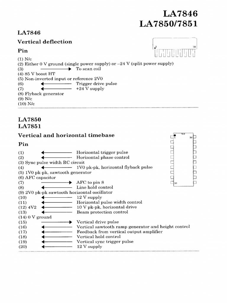 LA7846 | PDF