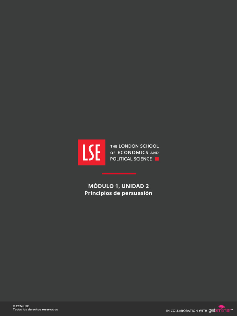 LSE PREES M1U2 Presentation Transcript | PDF | Persuasión | Comportamiento