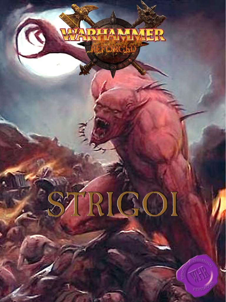 Clan Strigoi en Warhammer Reforged | PDF | Vampiros | Murciélago