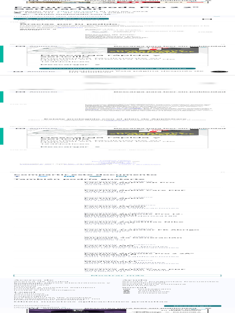 Factura Airpods Pro 2 2º Generación PDF | PDF | Scribd