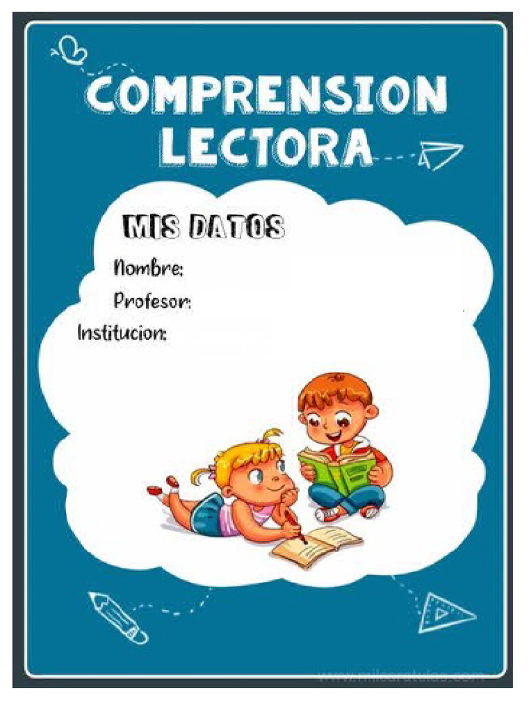 Caratula Animacion A La Lectura | PDF