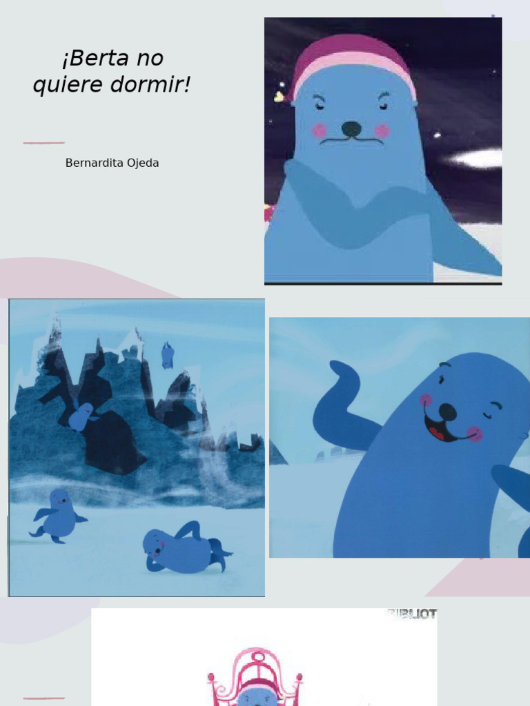 Presentación Berta No Quiere Dormir Luis Tello | PDF