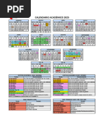 Calendario-2025_utez | PDF