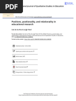 Researcher Positionality Guide | PDF | Epistemology | Career & Growth