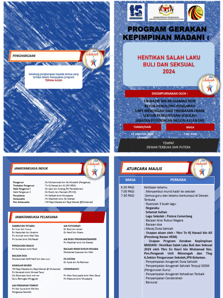 Buku Program Hentikan Buli 2024 | PDF