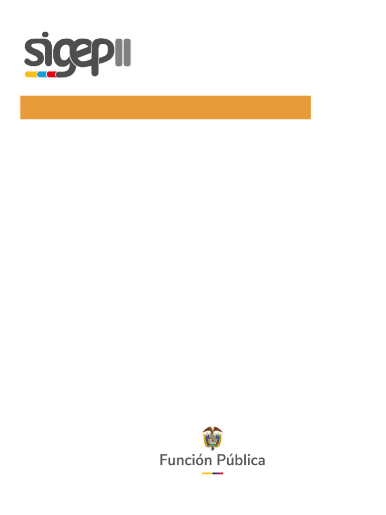 Certificado de Información Actual SIGEP-20012025 | PDF
