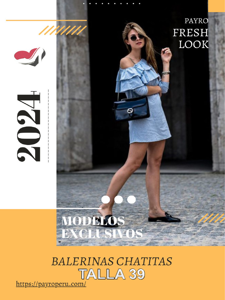 Chatitas Talla 39: Variedad de Estilos | PDF | Color | Ligero