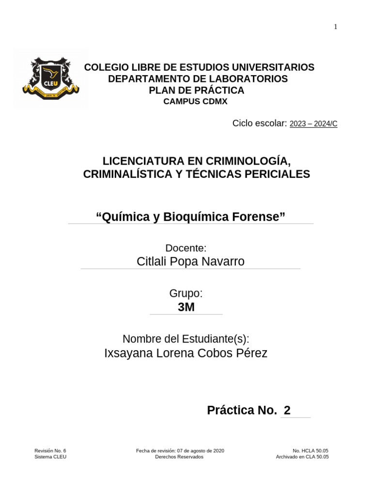 P2 QBF-1 | PDF | Ph | Química