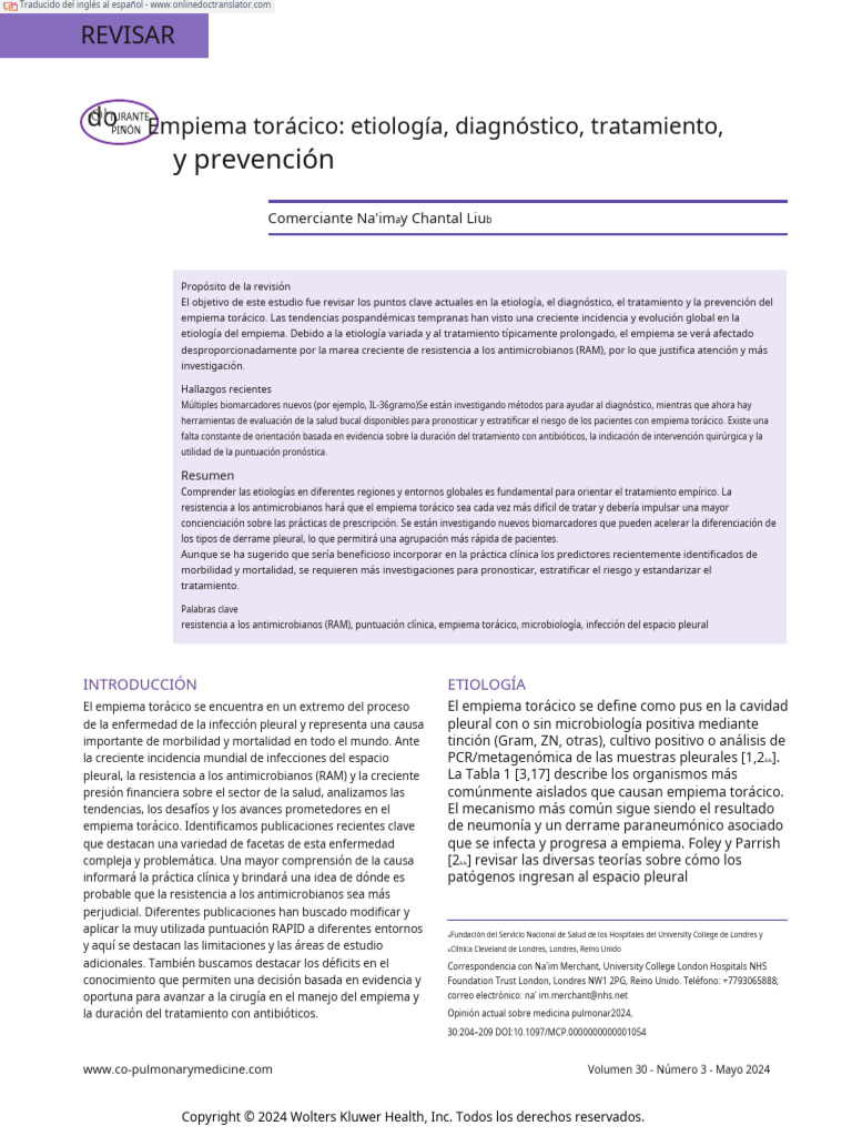 EPIEMA en Es | PDF | Microbiología | Medicina