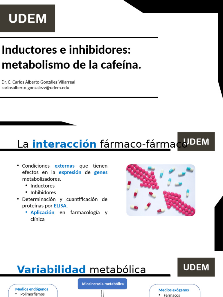 Inductores e inhibidores del CYP450 | PDF | Elisa | Citocromo P450