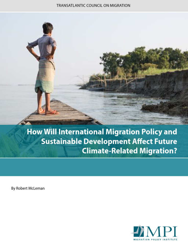 TCM Climate Migration Mcleman - Final | PDF | Human Migration | Climate ...