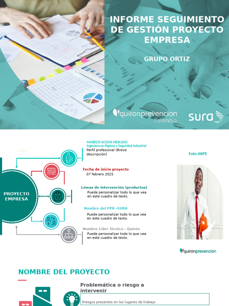 Informe de Gestión de Proyecto ORTIZ | PDF