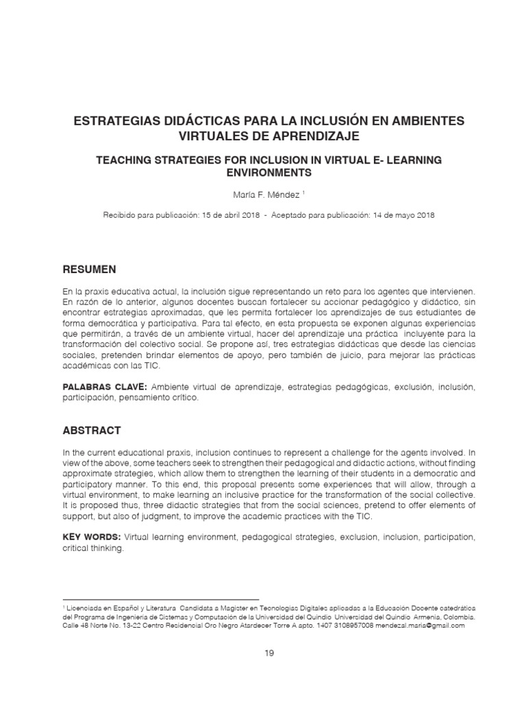 1535-Texto Del Artículo-4322-1-10-20190211 | PDF | Aprendizaje ...