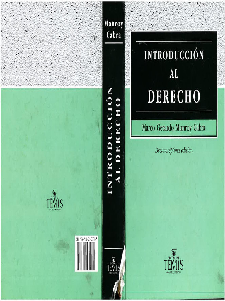04 Introduccion Al Derecho m g Monroy Cabra Compress | PDF