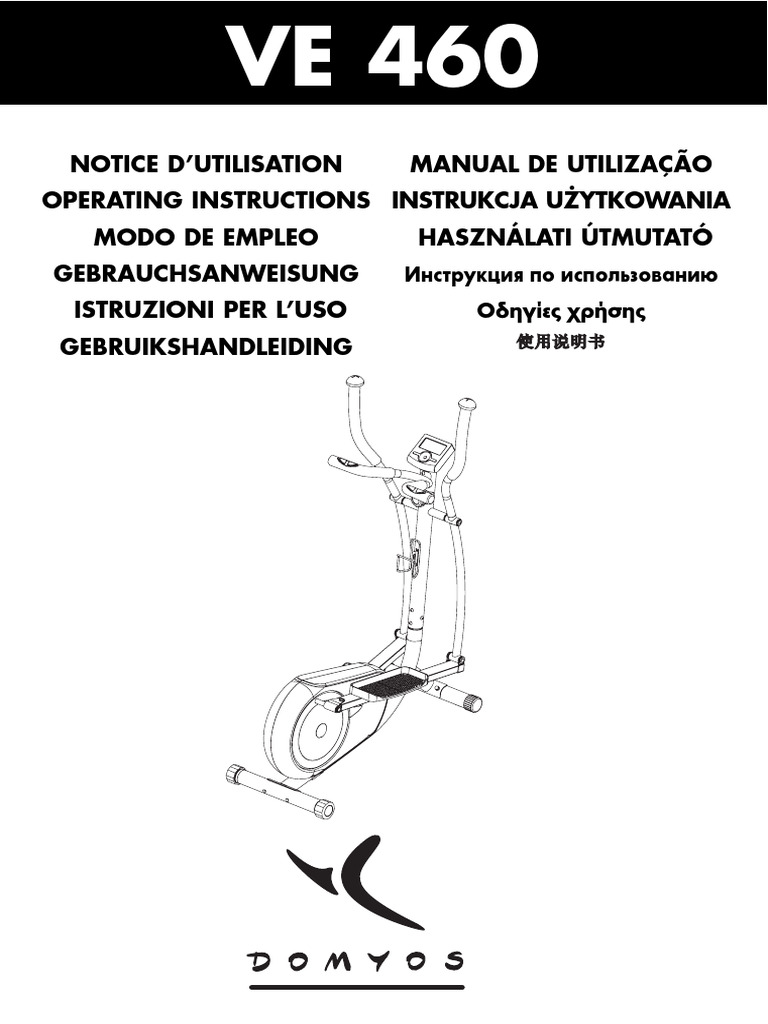 Instrucciones de Uso VE 460 Domyos | PDF