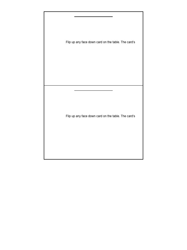 Regine_Card_Ranks_and_Effects | PDF | Consumer Goods | Board Games