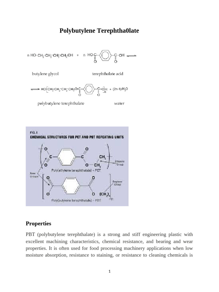 Polybutylene Terephtha0late | PDF | Electrical Connector | Strength Of ...