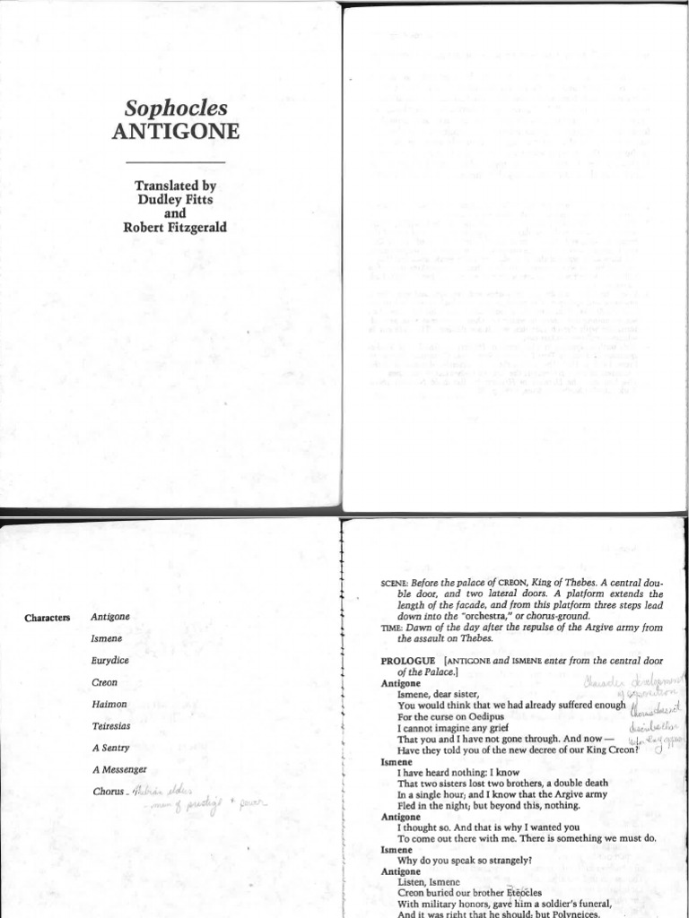 Antigone | PDF
