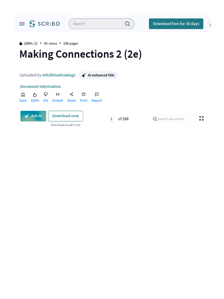 Making Connections 2 (2e) - PDF - News - Vocabulary | PDF