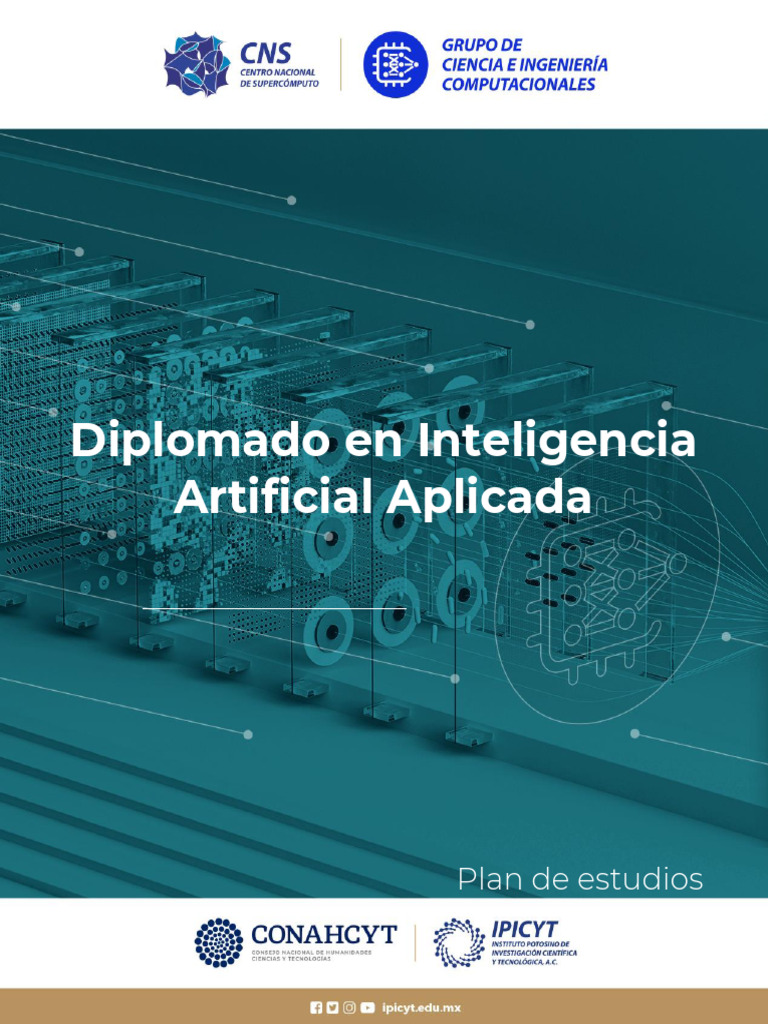 Plan de Estudios DIAA 2024 2025 | PDF | Python (lenguaje de programación) | Aprendizaje automático