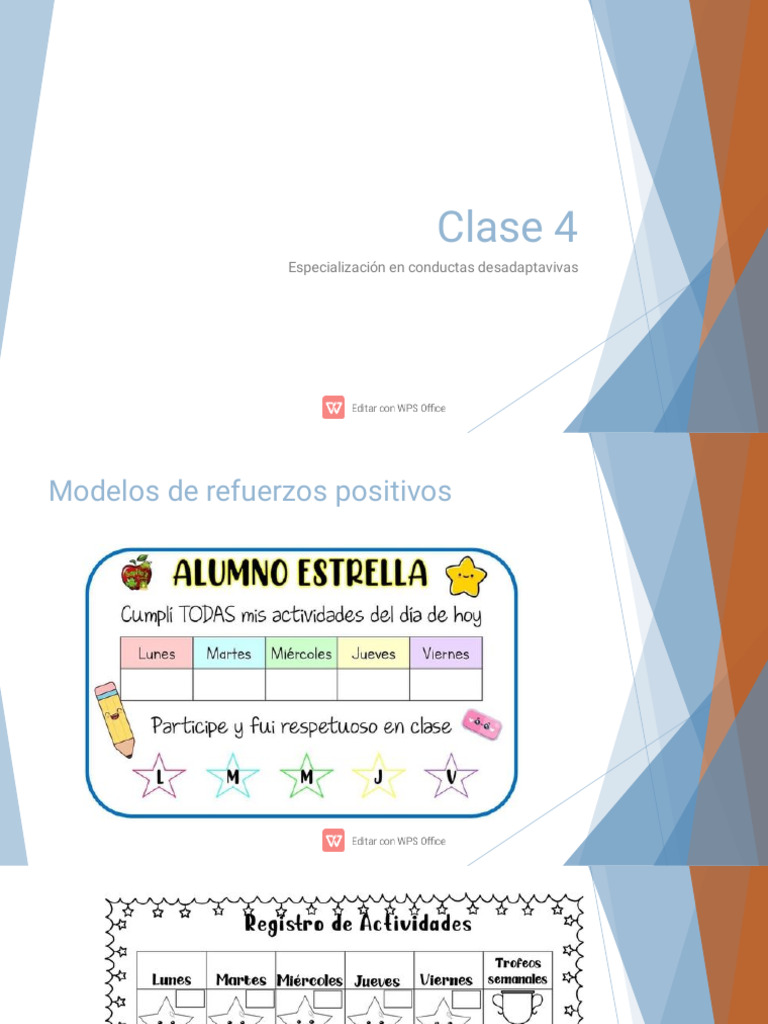 Clase 4-1 | PDF | Reforzamiento | Comportamiento