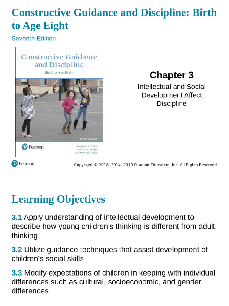 Child Guidance Chapter 3 PowerPoint | PDF | Cognitive Development ...