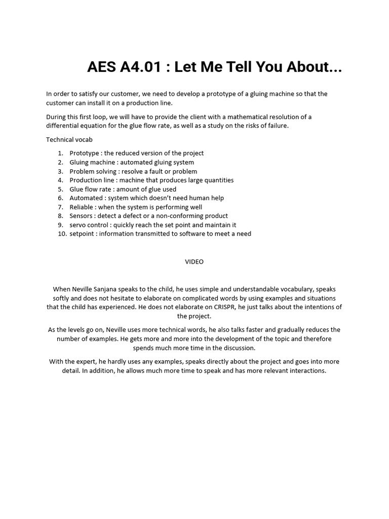 Aes A4.01 | PDF